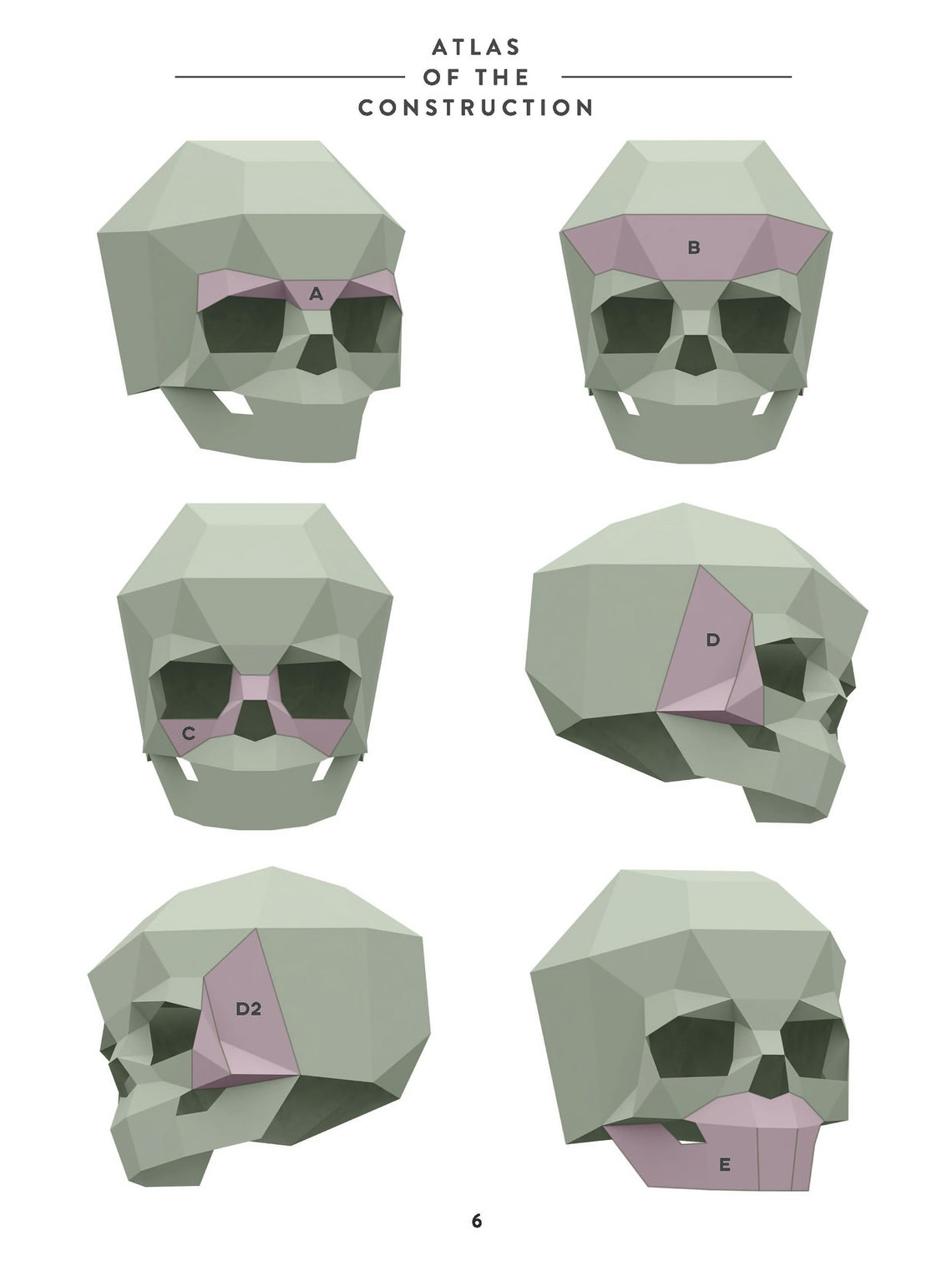 DIY Skull Mask for Kids Papercraft Halloween Costume - Etsy