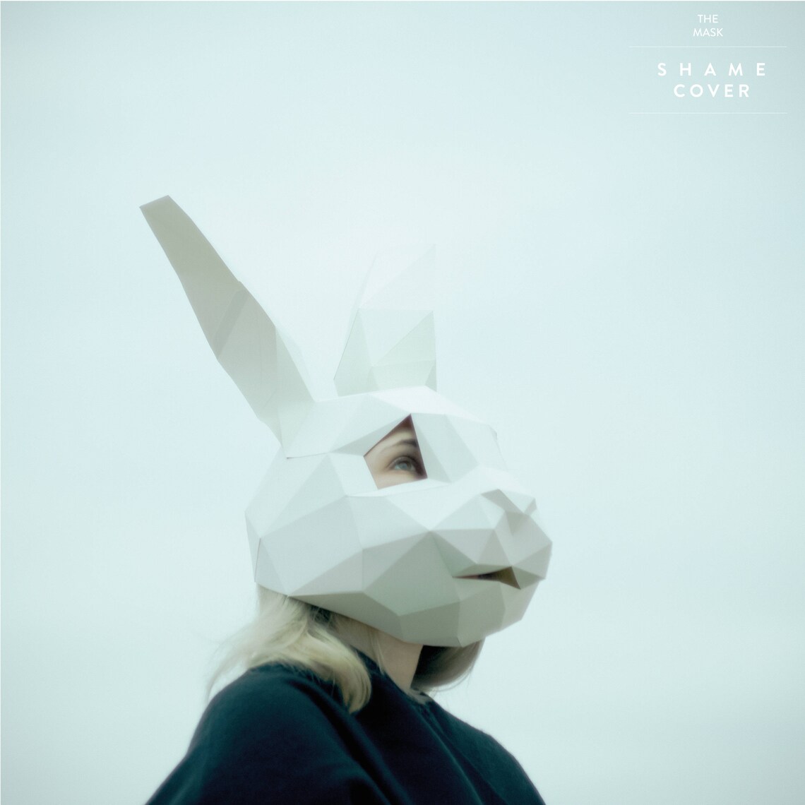 Rabbit Mask, Papercraft Mask, Easter Bunny Mask, DIY 3D Mask, Paper ...