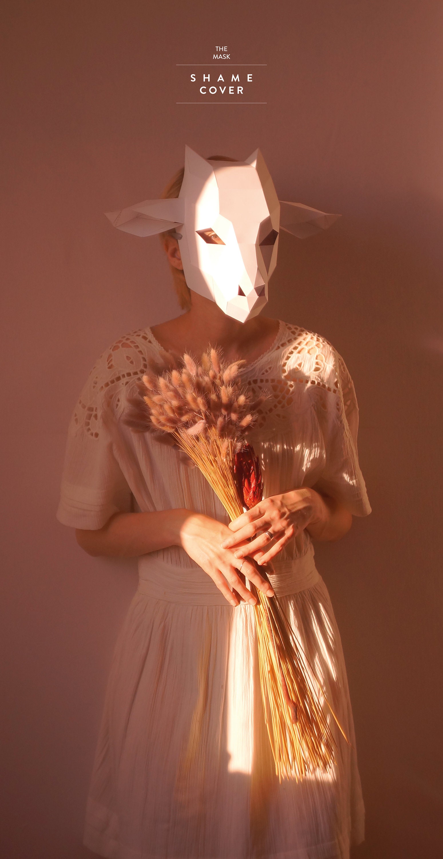 Goat Mask Papercraft Halloween Mask Instant Pdf Download - Etsy