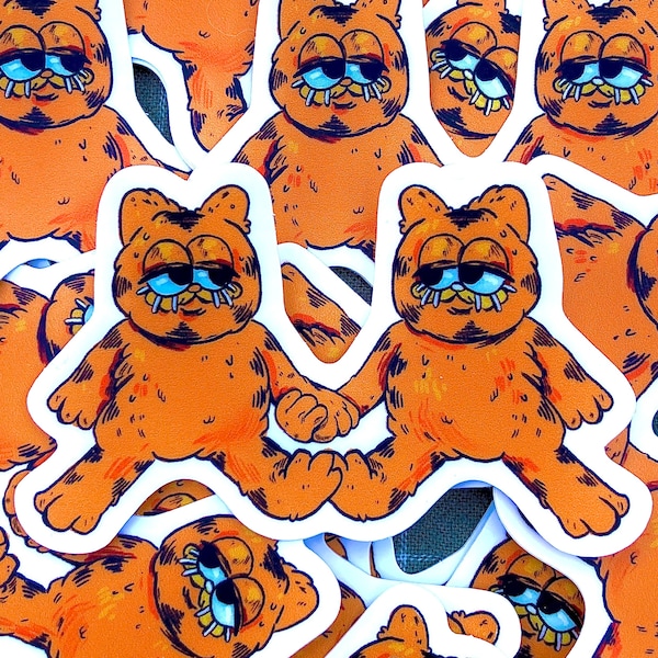 Garfield Water Bottle - Etsy