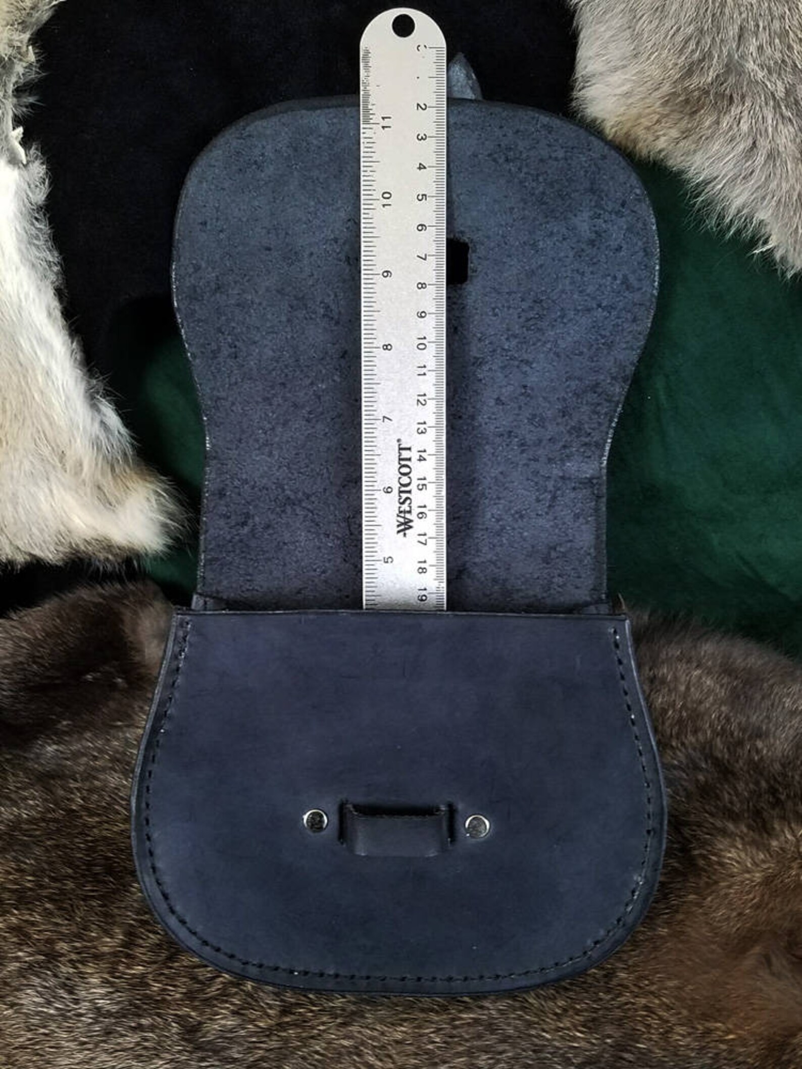 Birka Style Leather Belt Pouch - Etsy