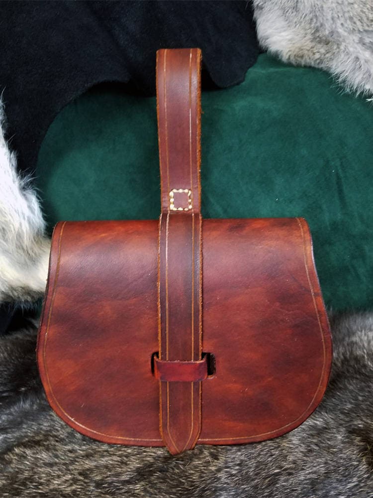 Birka Style Leather Belt Pouch - Etsy