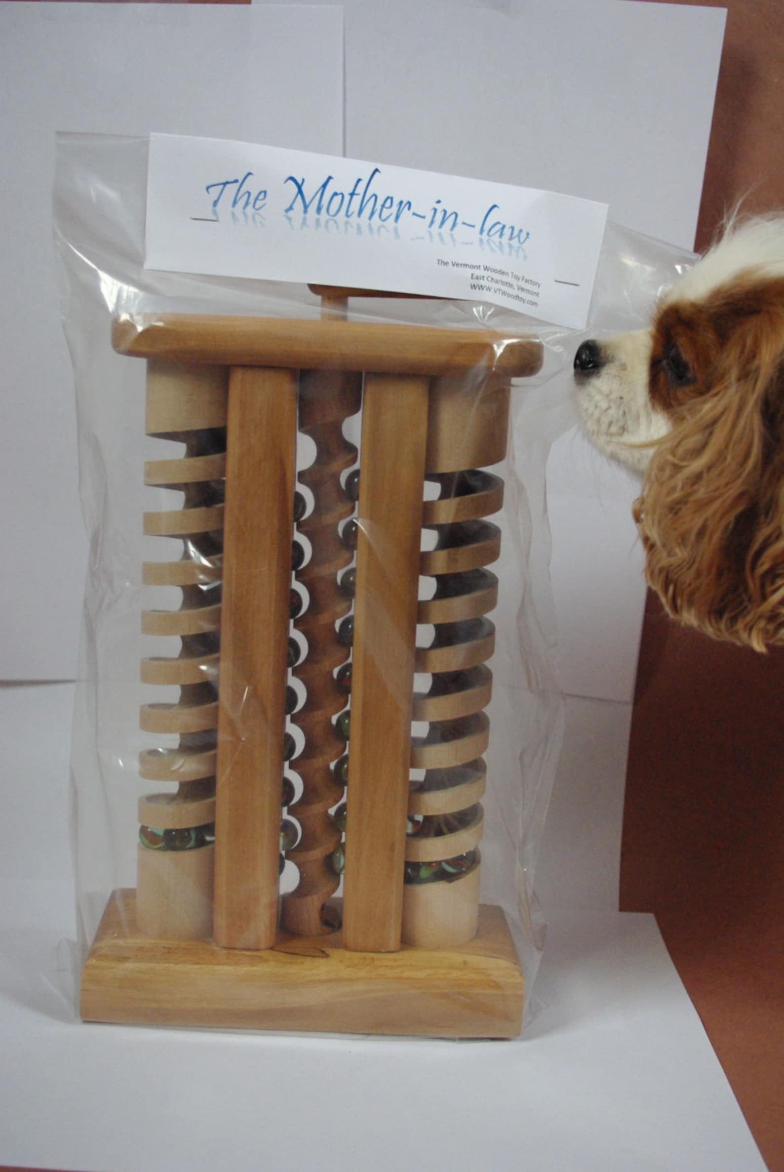 The Mother-in-law is a Wooden Toy With Marbles Made by Hand in Vermont ...
