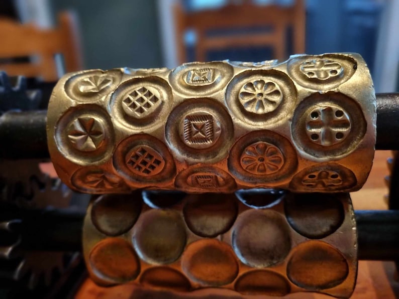 2 X Antique Candy Drop Rollers Various Mixed Sweets RARE 5 Inch Boiled ...