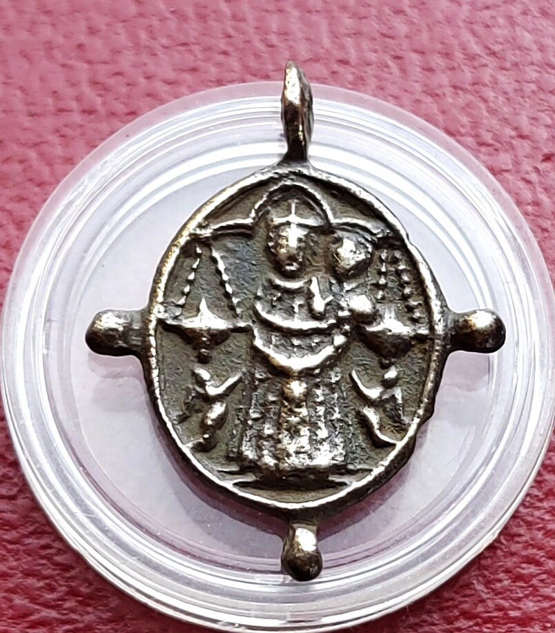Authentic Rare Medieval Bronze Medal of Our Lady of Loreto - 16th ...