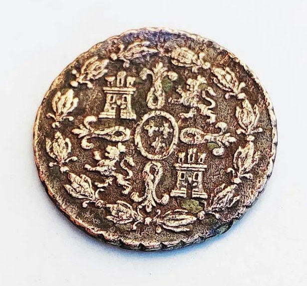 Rare Authentic Beautiful Coin Copper Shipwreck Spanish Pirate Treasure ...