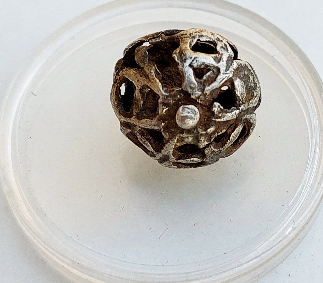 Beautiful Post Medieval Silver Button 15th Century - Etsy