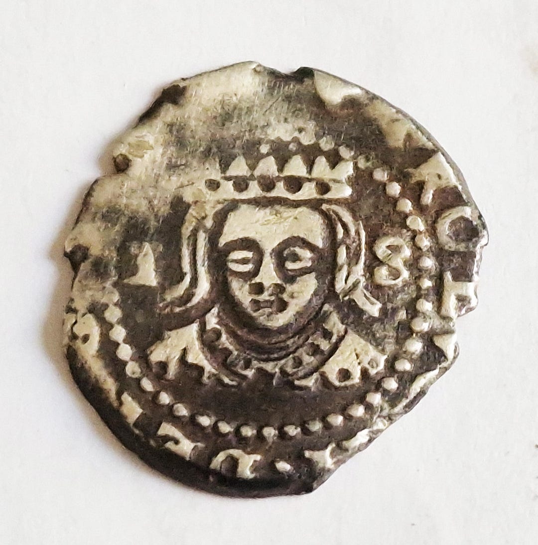 Rare - Authentic 1 Real Silver Coin, Spanish Royal Pirate Treasure of ...