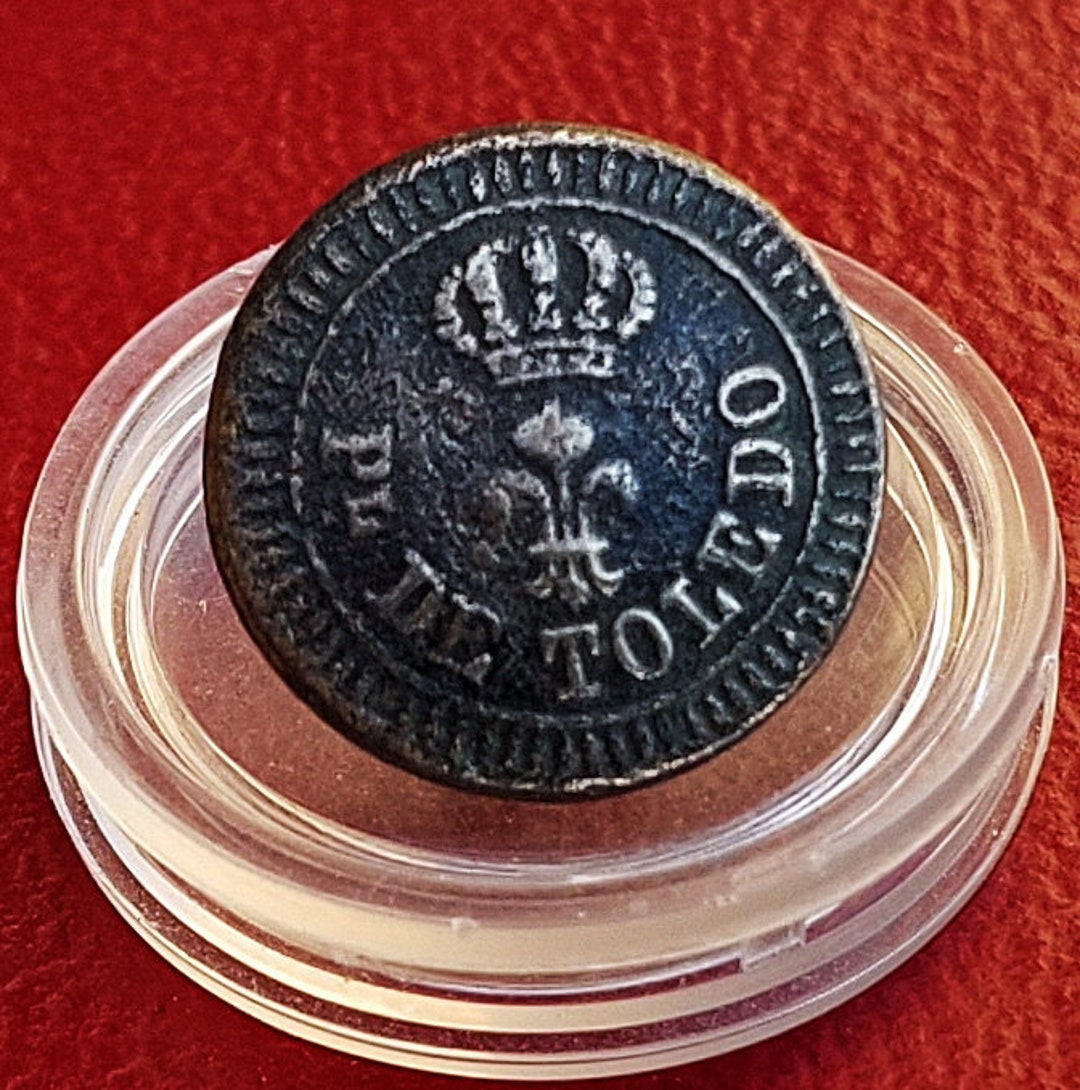 Spain Napoleonic Wars French Rare Button Pl De Toledo Military Army ...