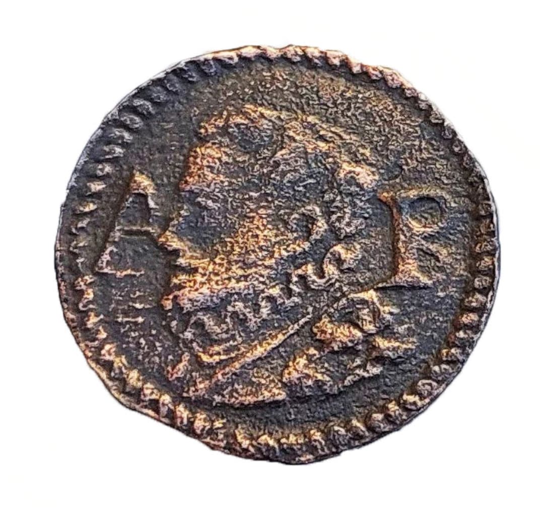 Authentic Rare Bronze Coin Philip III From Spanish Shipwreck Pirate ...
