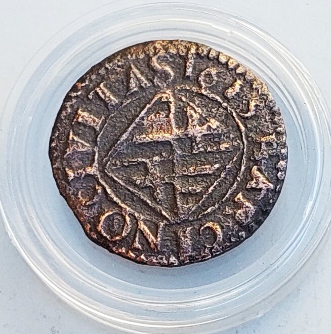 Authentic Rare Bronze Coin Philip III From Spanish Shipwreck Pirate ...