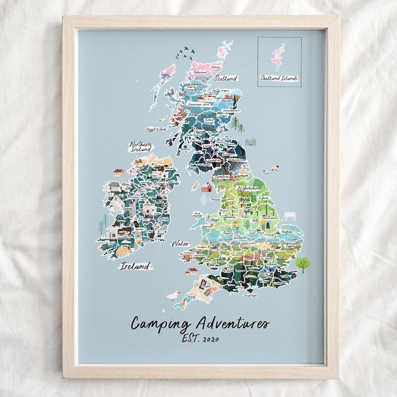 Scratch Map of Scotland - Etsy UK