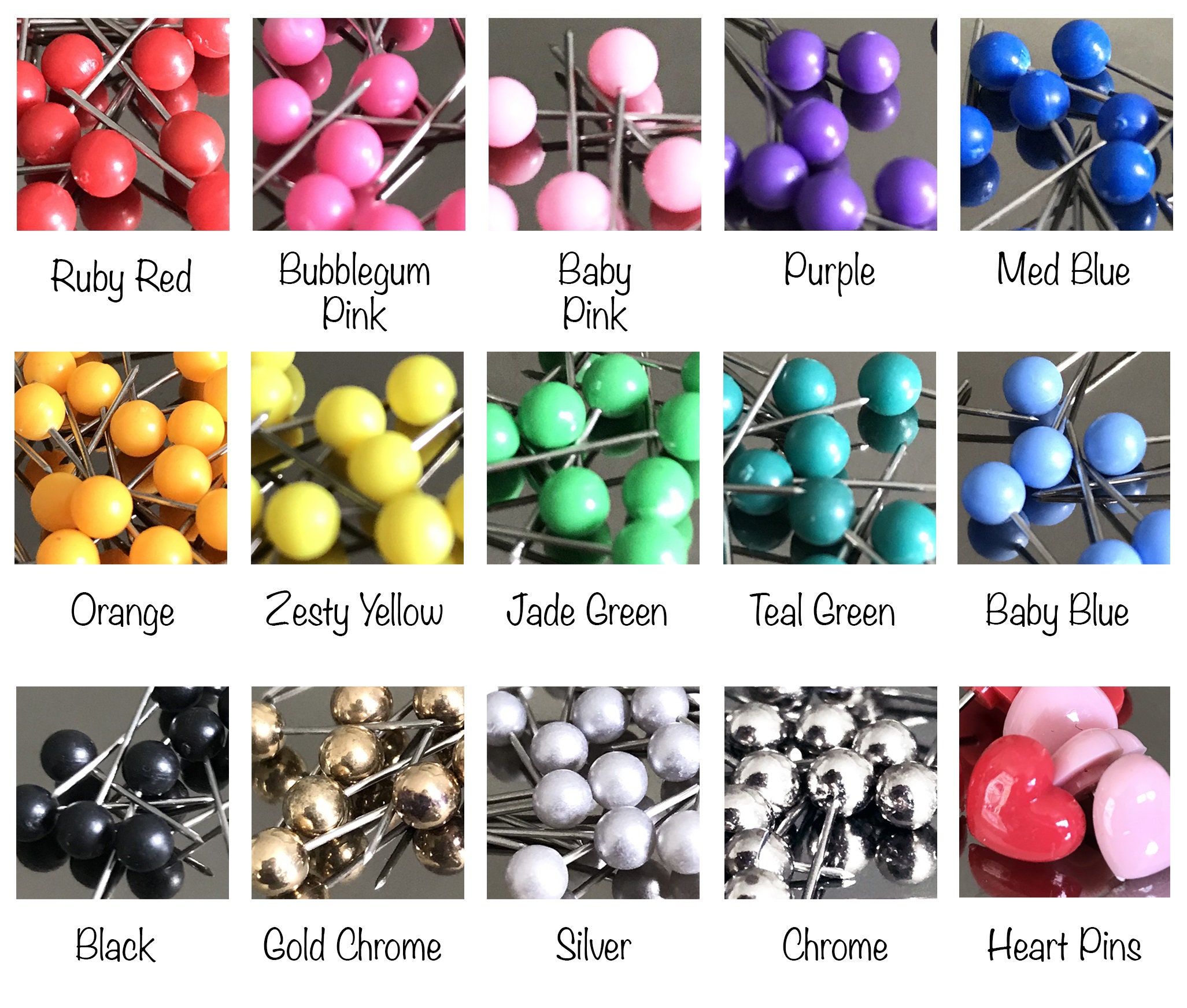 Fireflies Coloured Map Pins tack Map Travel Push-pin Heart - Etsy UK