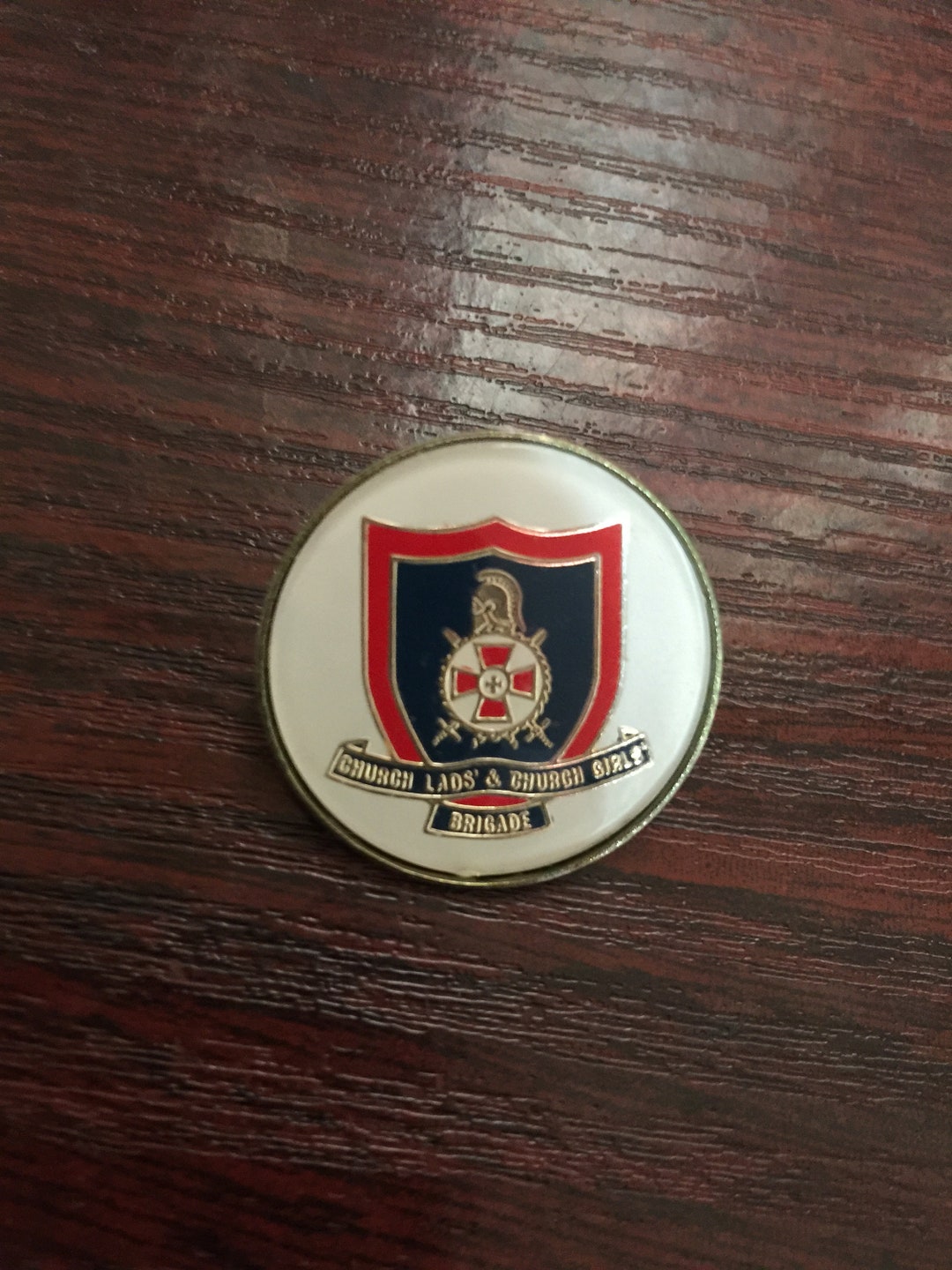 Church Lad's and Girls Brigade Metal Pin Badge - Etsy