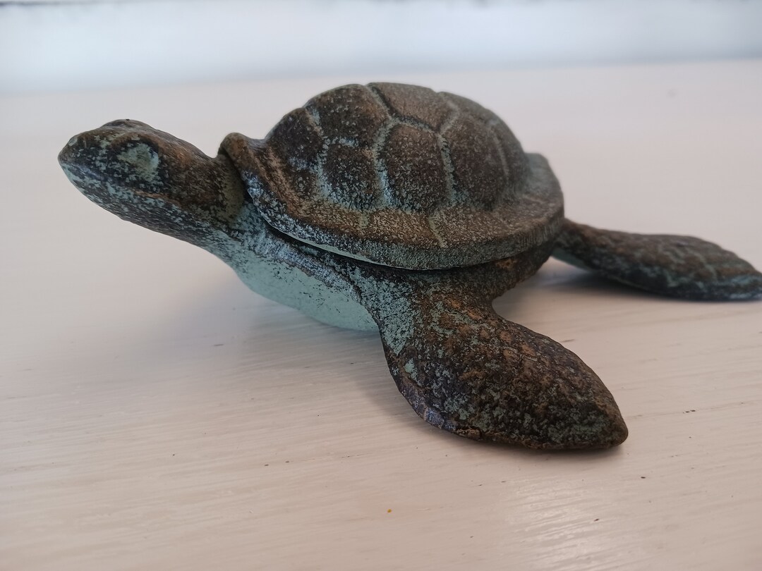 Turtle Key Holder Cast Iron - Etsy