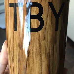Woodgrain Tumbler/woodgrain Yeti/custom Yeti/gifts for Him/gifts for ...