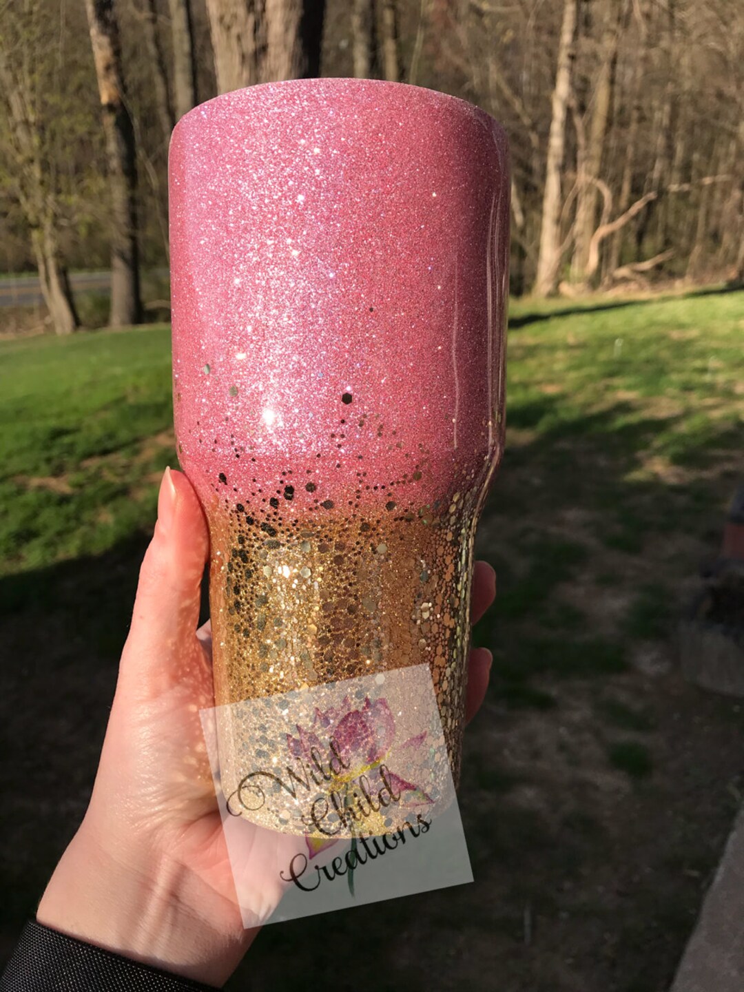 Glitter Tumbler/glitter Yeti/glitter Dipped/glitter Ombre/glitter Cup ...
