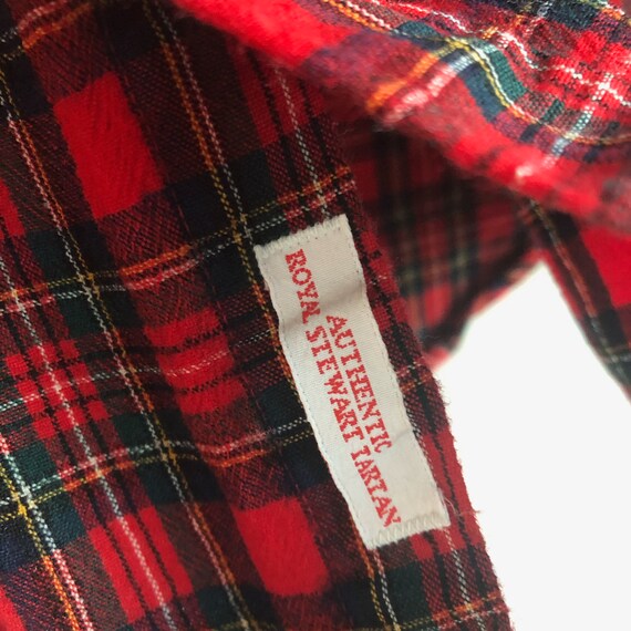 Size XS/S Pendleton Royal Stewart Tartan - Gem