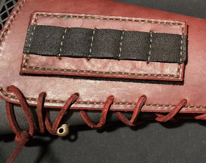 Rifle Butt Cuff With Velcro Ammo Card (rifle Stock Not Included) - Etsy