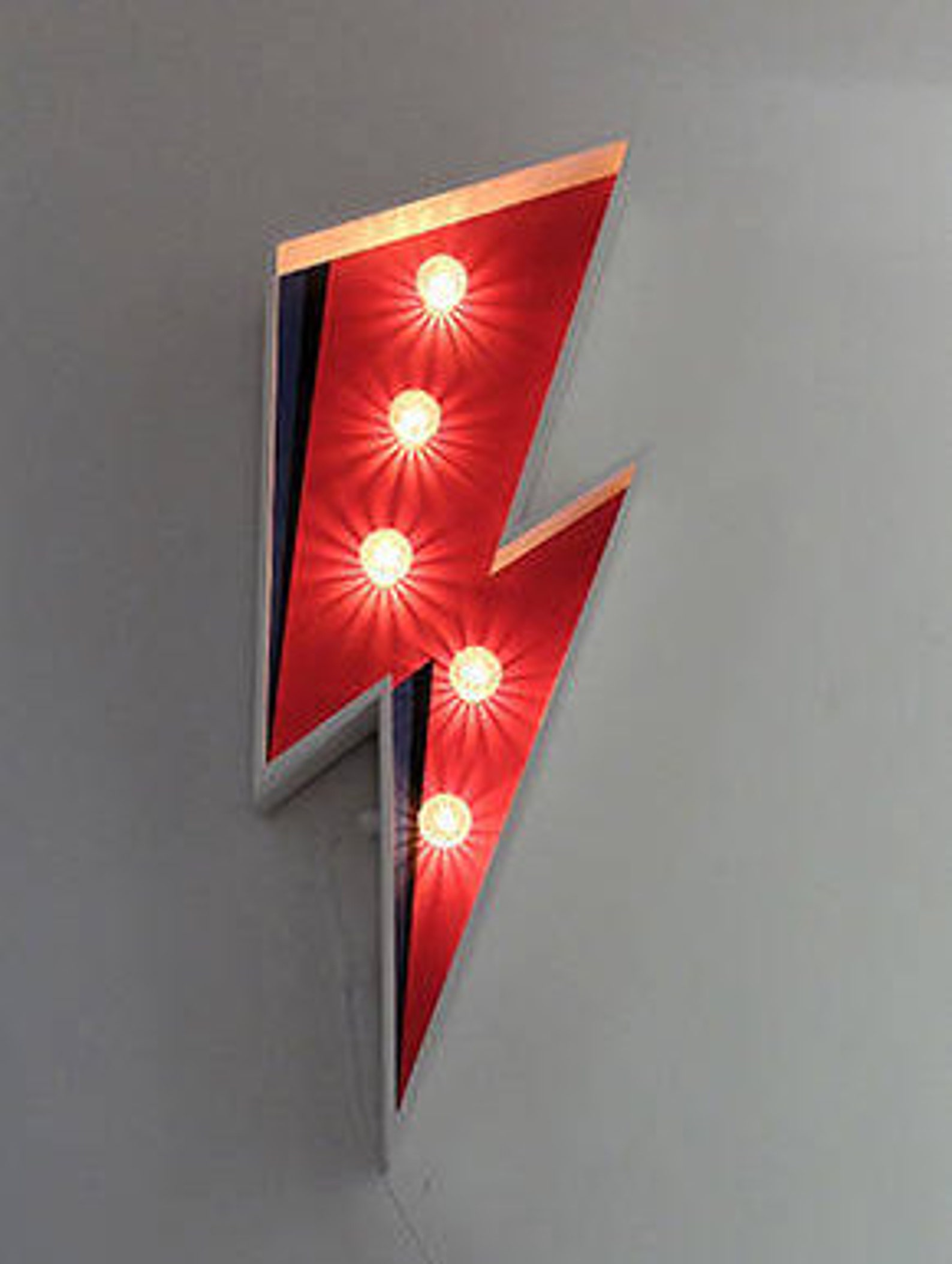 David Bowie Lightning Flash Light - Etsy Australia