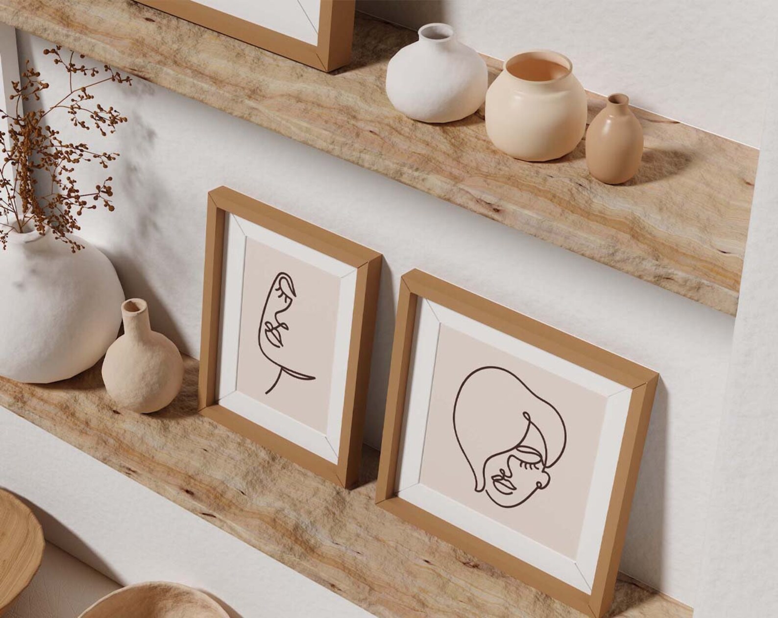 One Line Woman Abstract Face Svg Drawing Abstract Minimal - Etsy