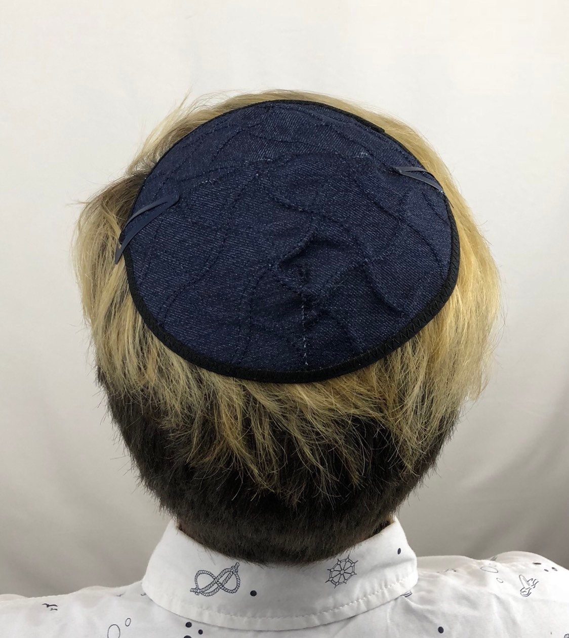 Denim Kippah Kippot Kippa Yarmulke Yamaka Head Covering | Etsy