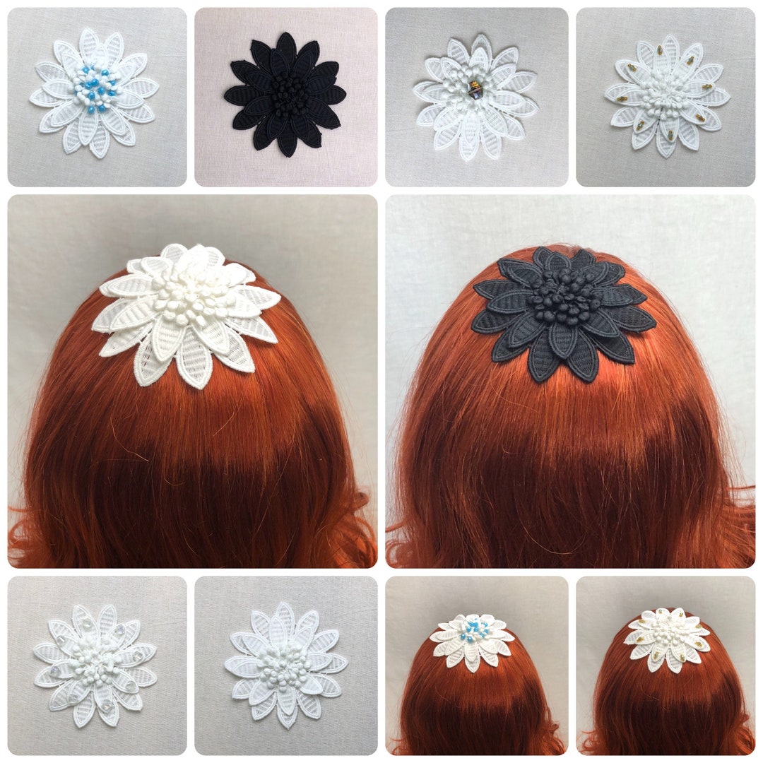 Flower Kippah, Lace Kippah, Womens Kippah, Yarmulke, Kippa, Head ...