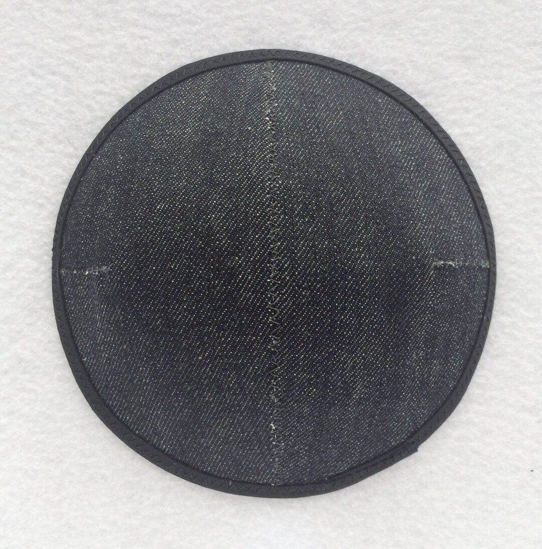 Denim Kippah, Kippot, Kippa, Yarmulke, Yamaka, Head Covering, Black or ...