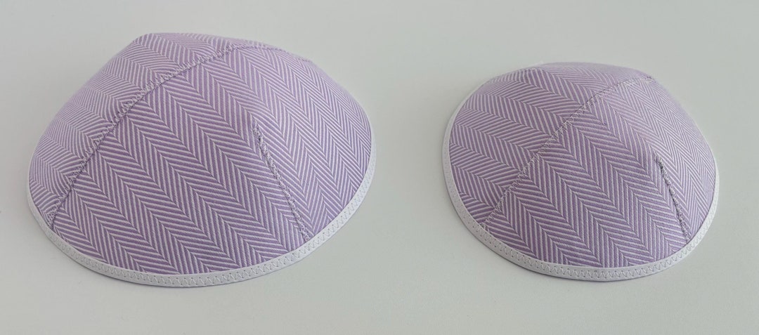 Purple Kippah, Kippot, Kippa, Yarmulke, Yamaka, Head Covering, Purple ...