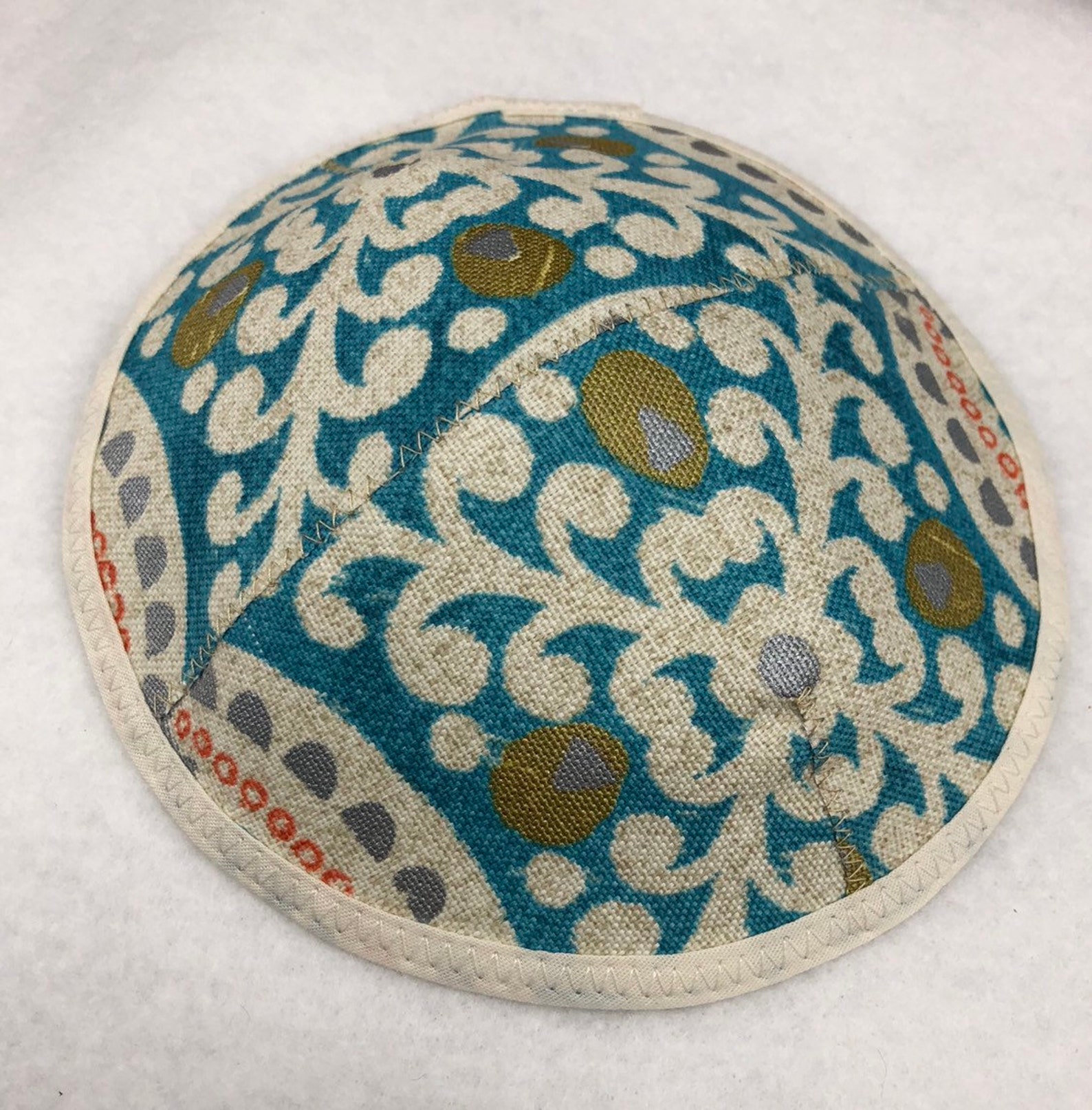 Kippah, Kippot, Kippa, Yarmulke, Yamaka, Head Covering, Blue Moroccan ...