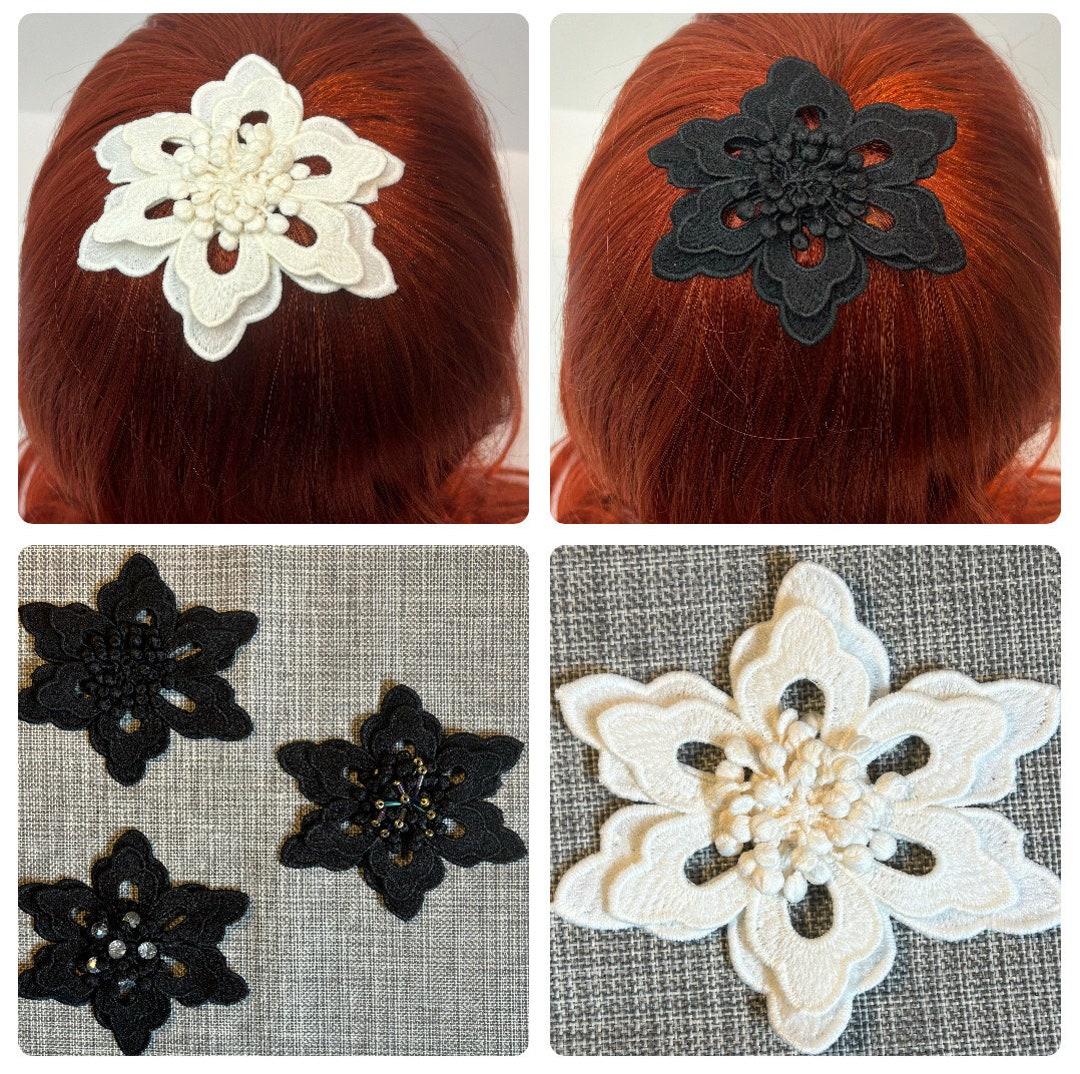 Flower Kippah, Lace Kippah, Womens Kippah, Yarmulke, Kippa, Head ...