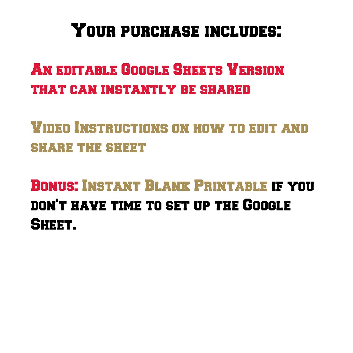 100 Super Bowl 59 Squares Boxes, Printable PDF, Google Sheets Editable ...