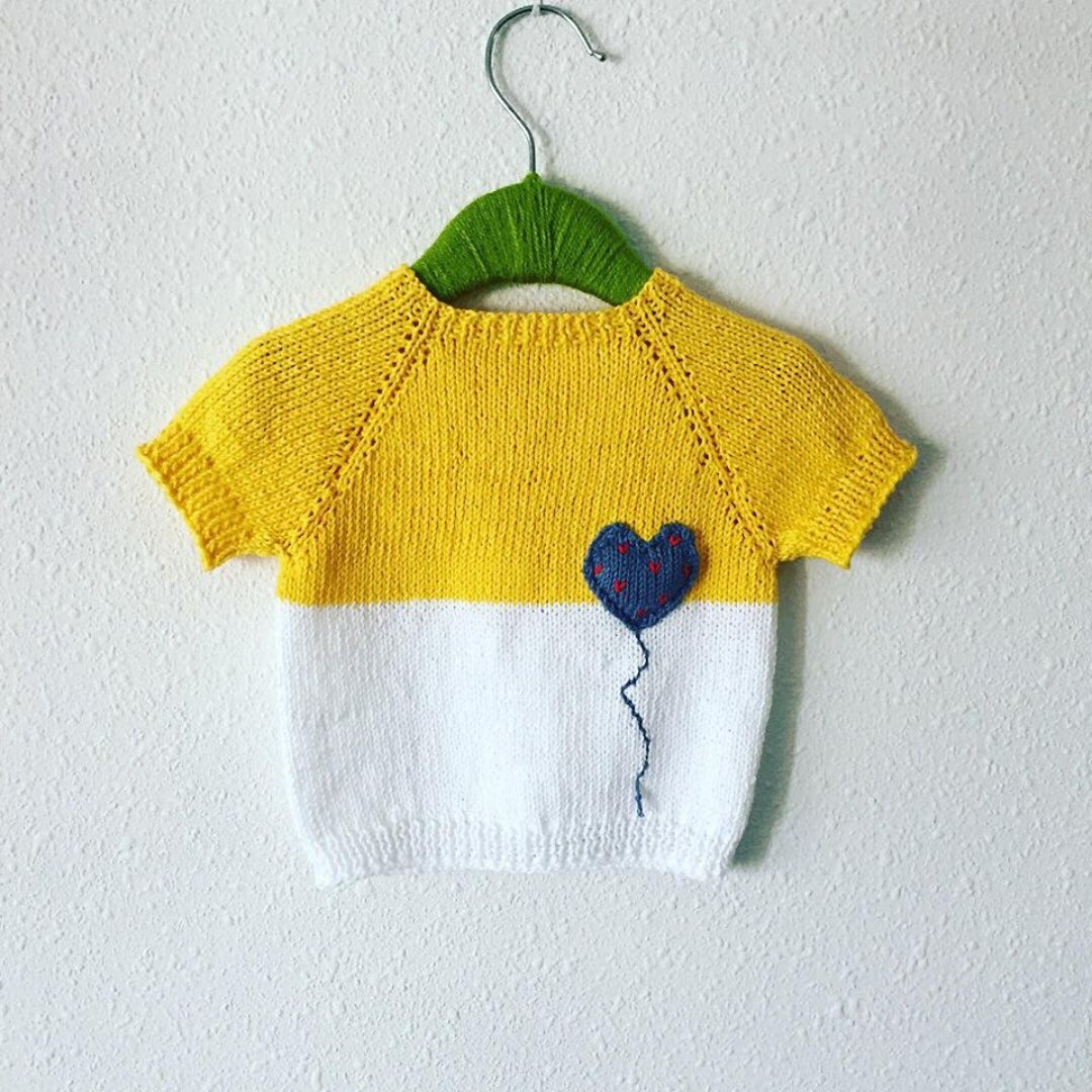 Baby Shirt Yellow White Baby T-shirt Yellow White - Etsy