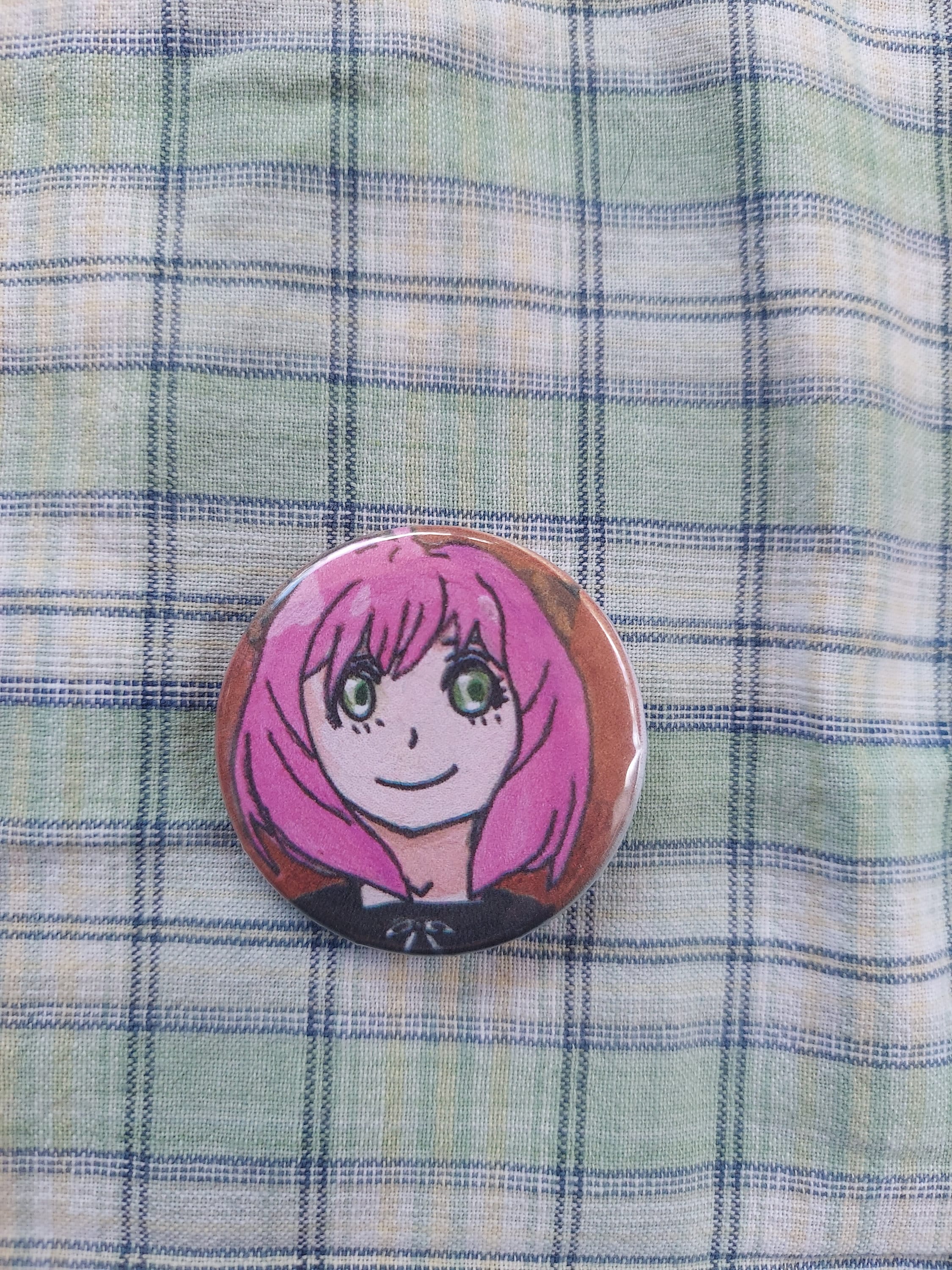 The Many Faces of Anya Portrait Pins - Etsy