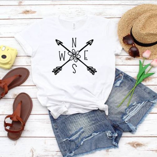 Arrow Compass - Etsy