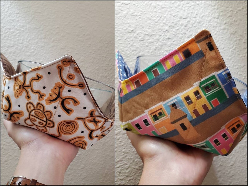 Puerto Rican Taino Symbols Coqui Old San Juan Microwave Bowl Cozy ...