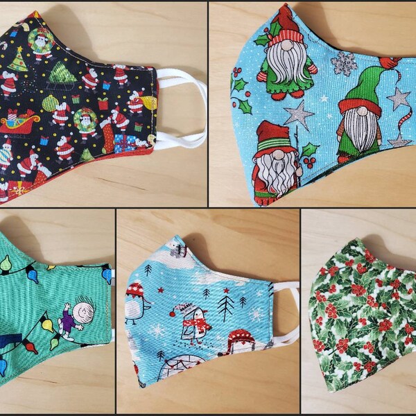 Holly Berry Mask - Etsy