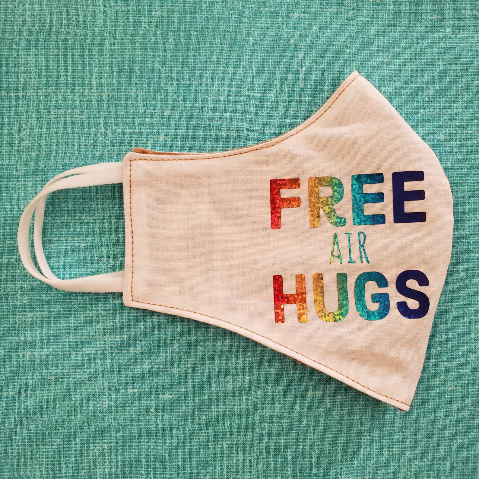 Free Air Hugs / Social Distancing Reusable Washable Cotton Face Mask - Etsy