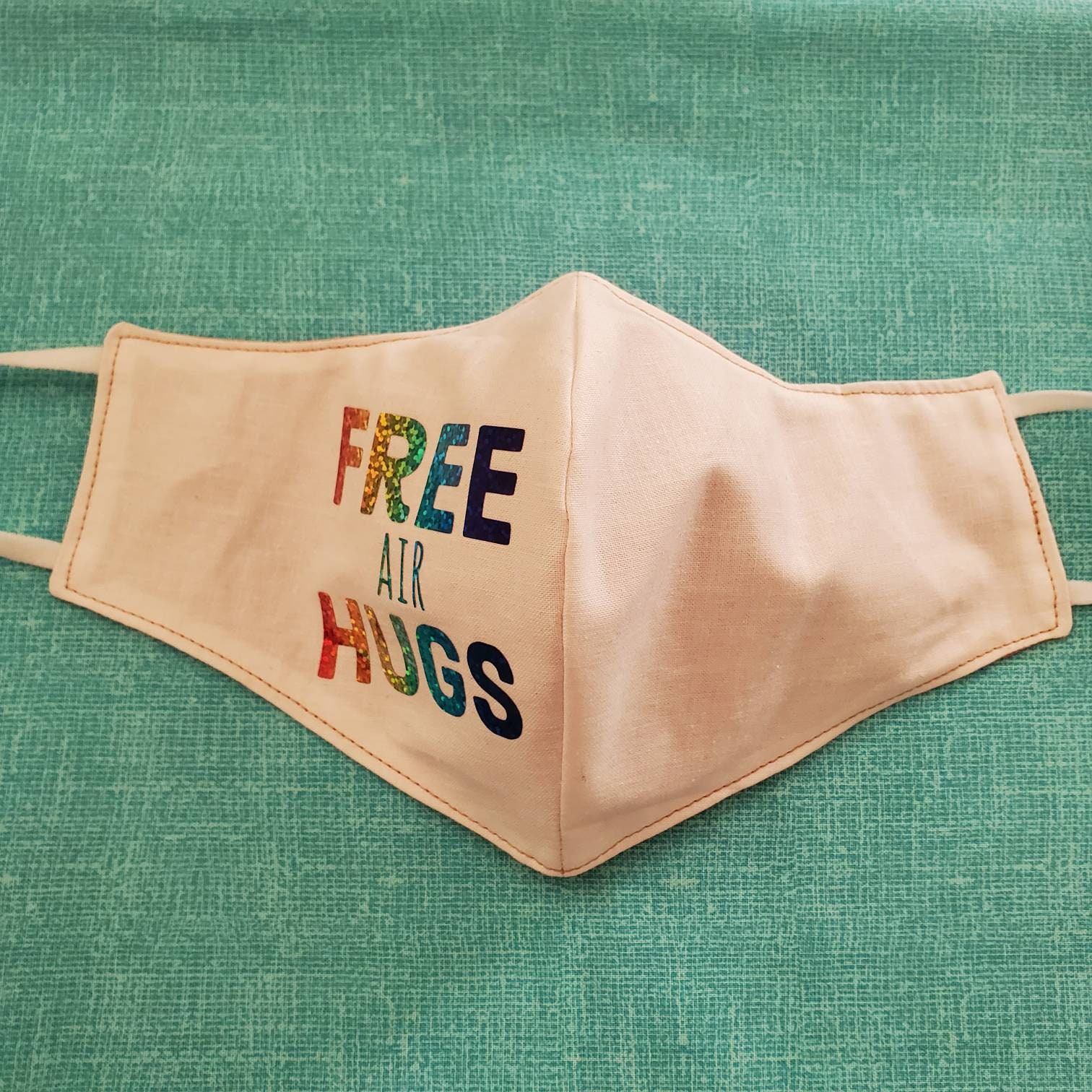 Free Air Hugs / Social Distancing Reusable Washable Cotton Face Mask - Etsy