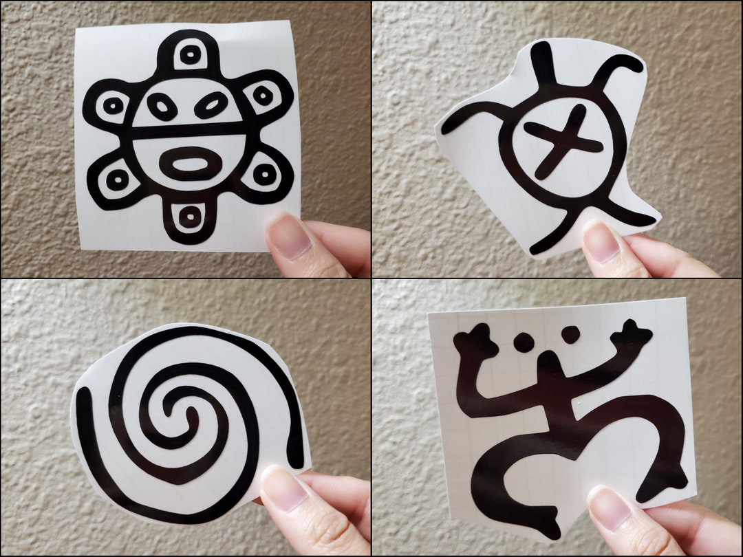 Puerto Rican Taino Symbols Coqui Puerto Rico Solid Color Stickers ...