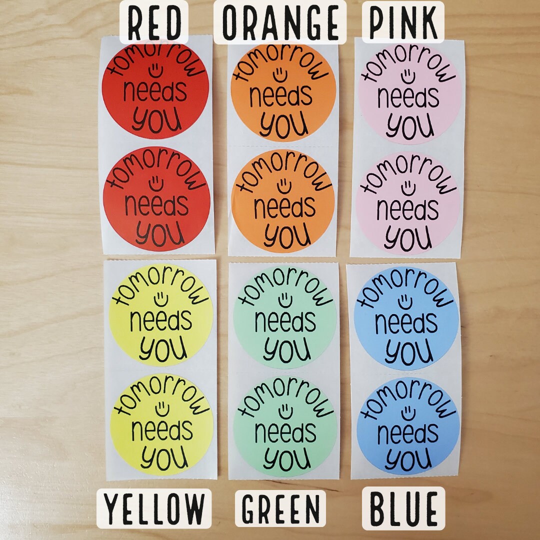 DAYS of the WEEK Labels Classroom Decals Teacher - Etsy