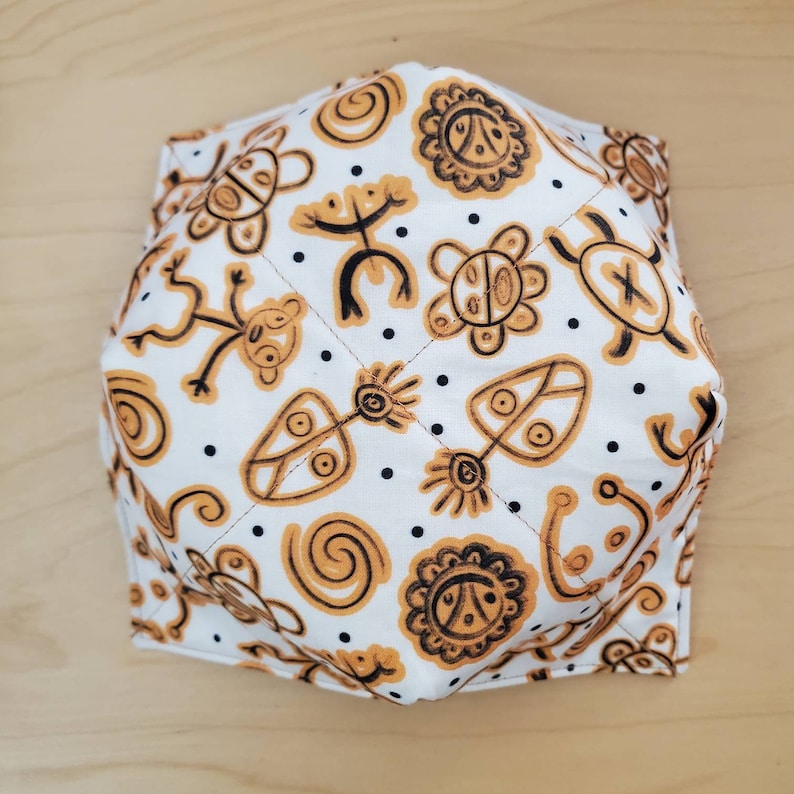 Puerto Rican Taino Symbols Coqui Old San Juan Microwave Bowl Cozy ...