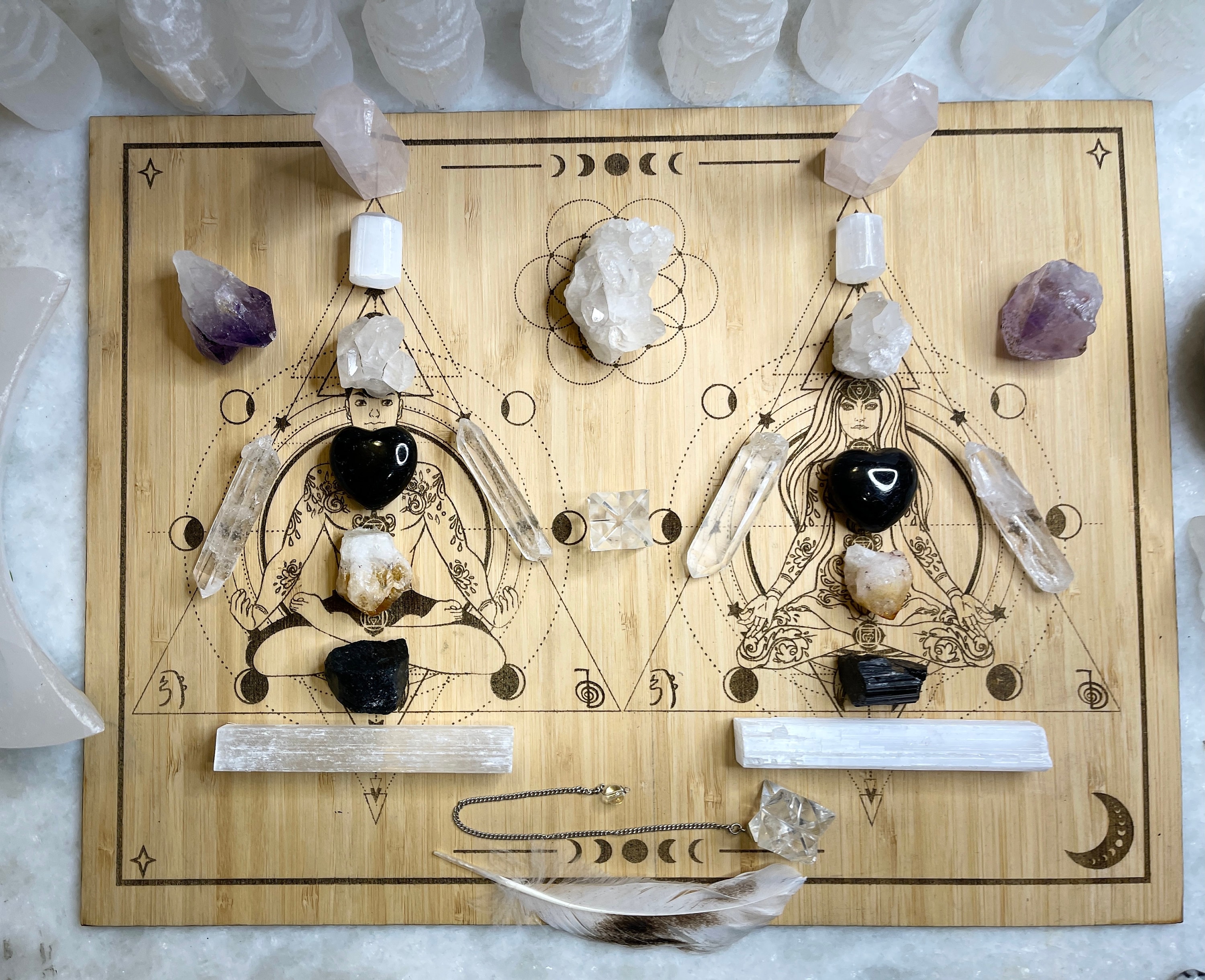 2 Person Distant Healing Board Reiki Healing Shamanic Healing- Locally ...