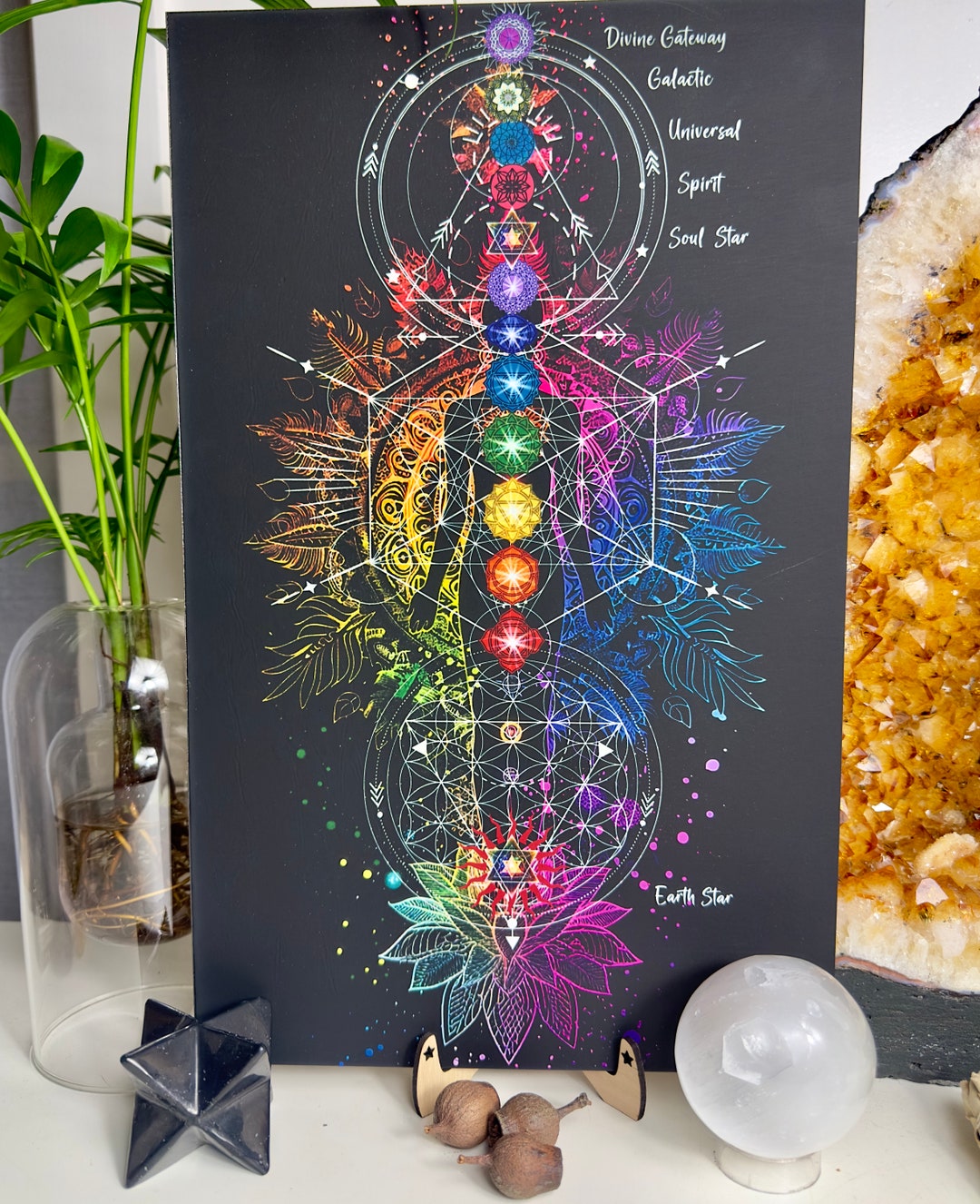 12 Chakra Symbols System | Earth &soul Star | Non Binary | Distant ...