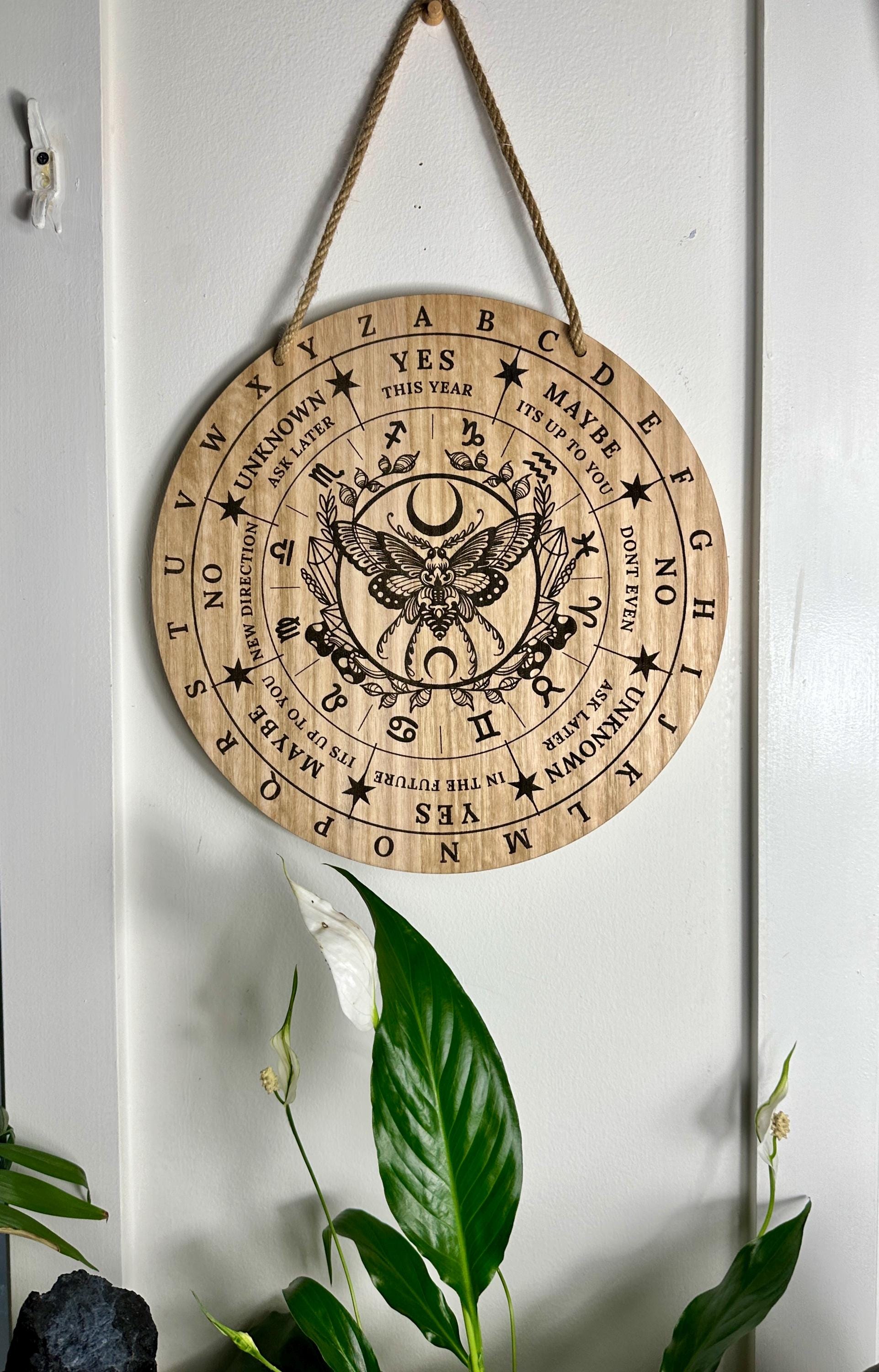 Moth and Crystals Pendulum Grid 30cm/ 11.8inch - Locally Made - Etsy