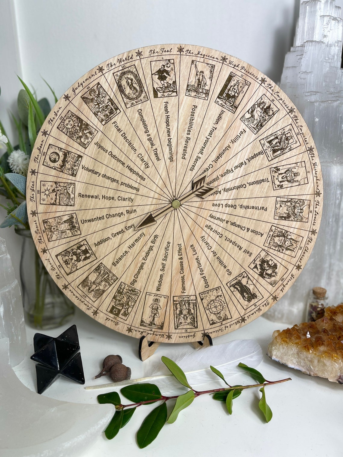 Major Acarna Tarot Chart Cheat Board Pendulum Readings - Etsy