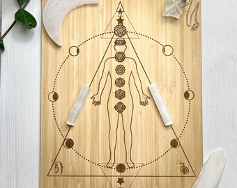 Distant Healing Reiki Board Chakra Symbols Locally | Etsy