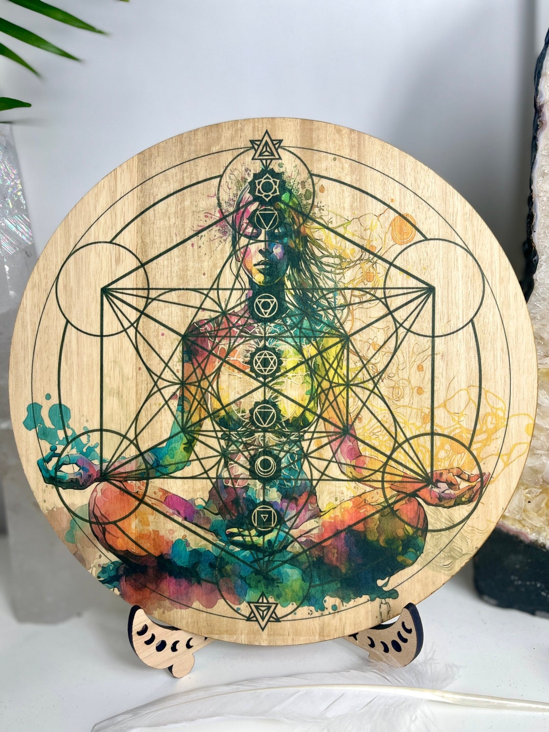 Distant Healing Board Metatrons Cube - Etsy