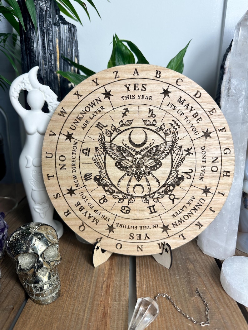 Moth and Crystals Pendulum Grid 30cm/ 11.8inch - Locally Made | 30+40cm ...