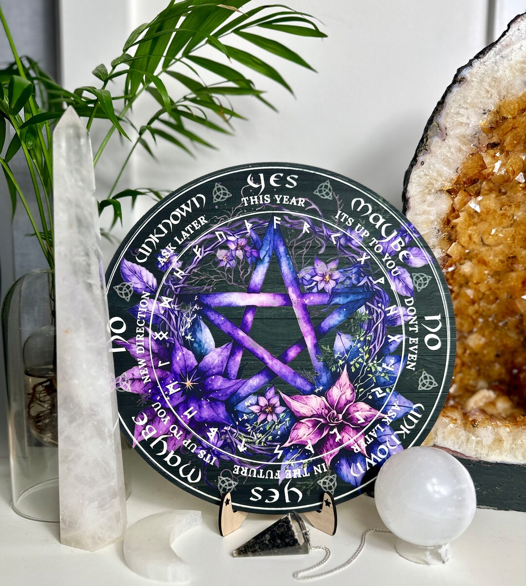 Pentagram | Ouija Board Pendulum | Spirit Board - Locally Made - Etsy